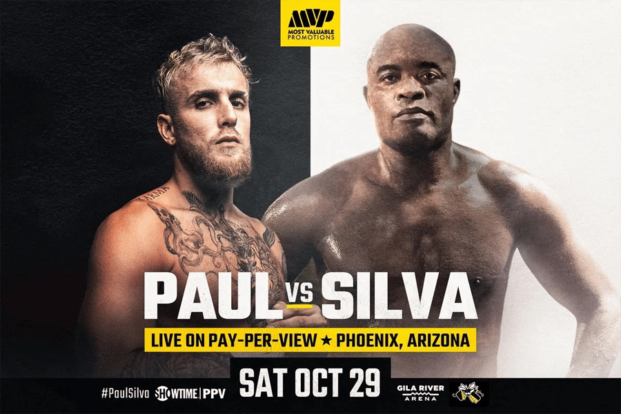 Anderson Silva x Jake Paul - Boxe