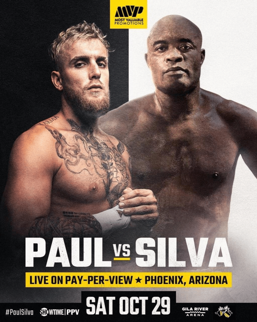Anderson Silva x Jake Paul - Boxe
